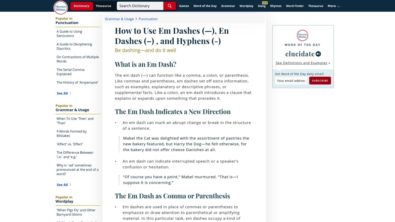 How to Use Em Dashes (—), En Dashes (–) , and Hyphens (-) – Agile Writing