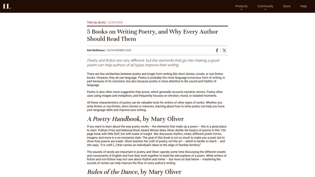 5 Books on Writing Poetry, and Why Every Author Should Read Them ...