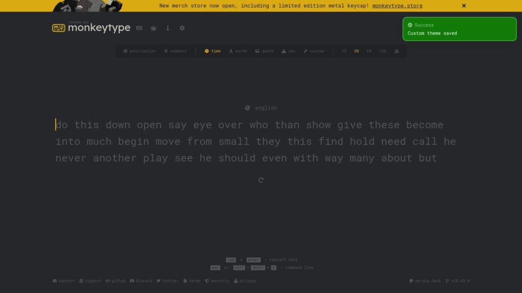 Monkeytype – Agile Writing